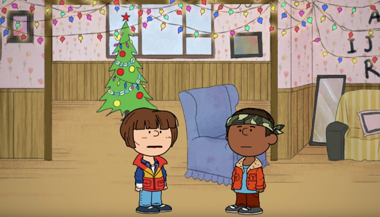 The Peanuts/Stranger Things Mash-Up You Didn't Know You Needed - Second ...