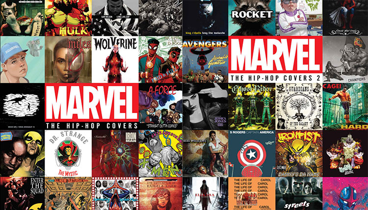 MARVEL Recreates Iconic HIP HOP Album Covers - Second Union