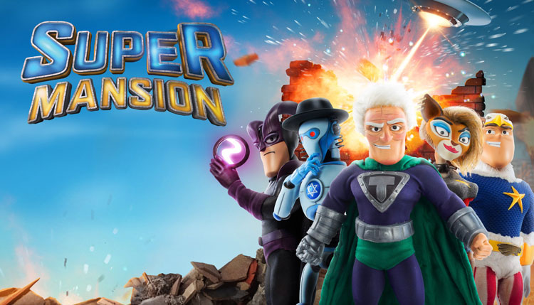 Official Trailer and Key Art For Sony Crackle's SuperMansion - Second Union