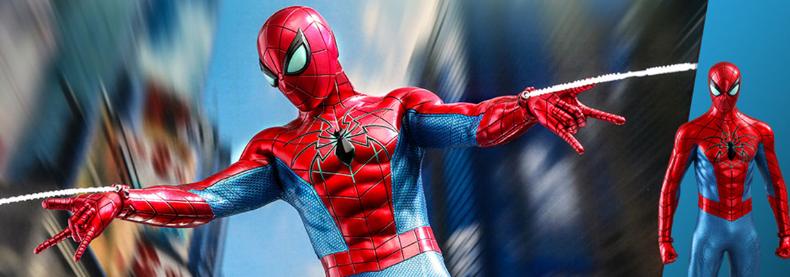 SIDESHOW PRESENTS: Spider-Man (Spider Armor - MK IV Suit) - Pre-Order ...